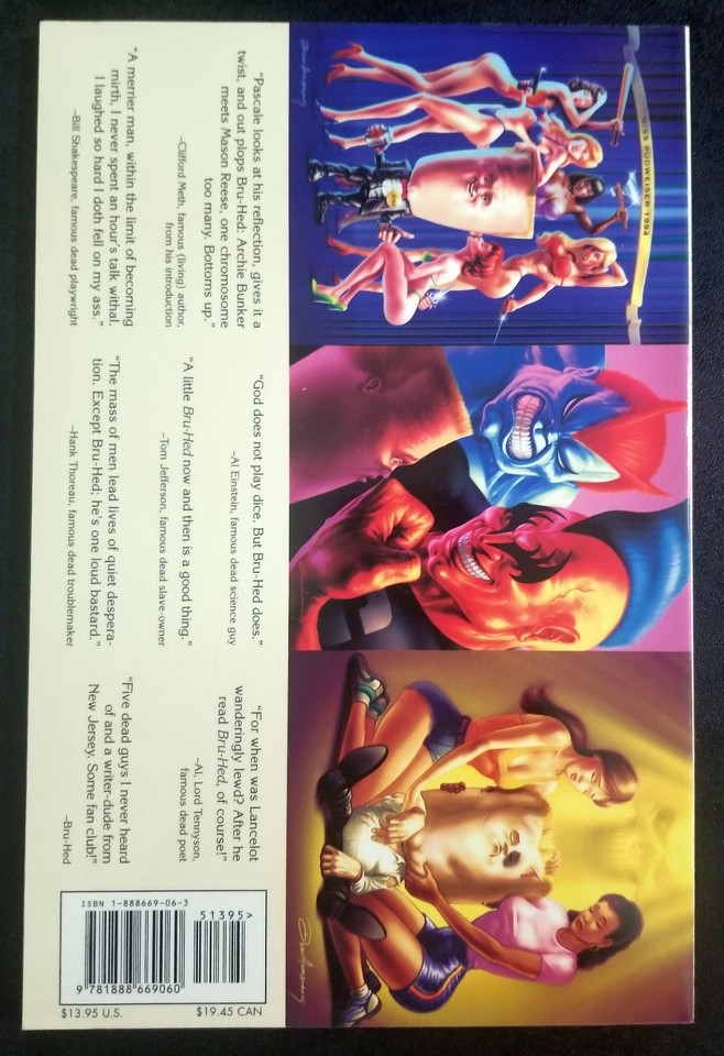 Collected Bru-Hed America's Favorite Blockhead TPB 1997 Schism Mike ...