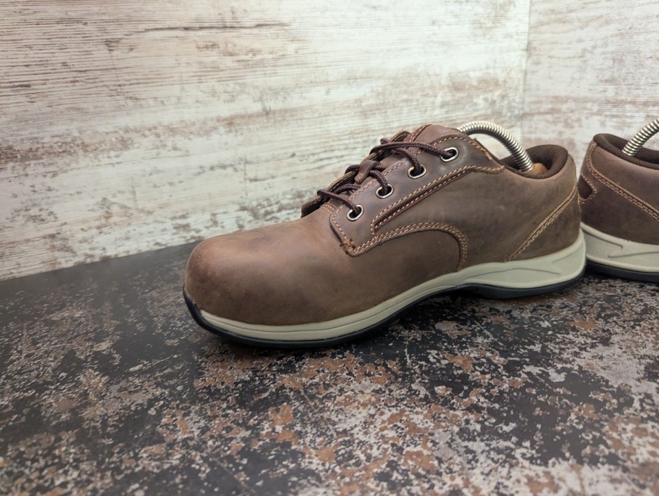 Womens Red Wing Comfort Pro Comp Toe Work Shoes Sz 8.5 D Wide Used SD ...