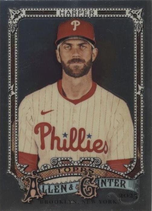 2025 Topps Allen & Ginter - Chrome Bryce Harper #146 for sale online | eBay