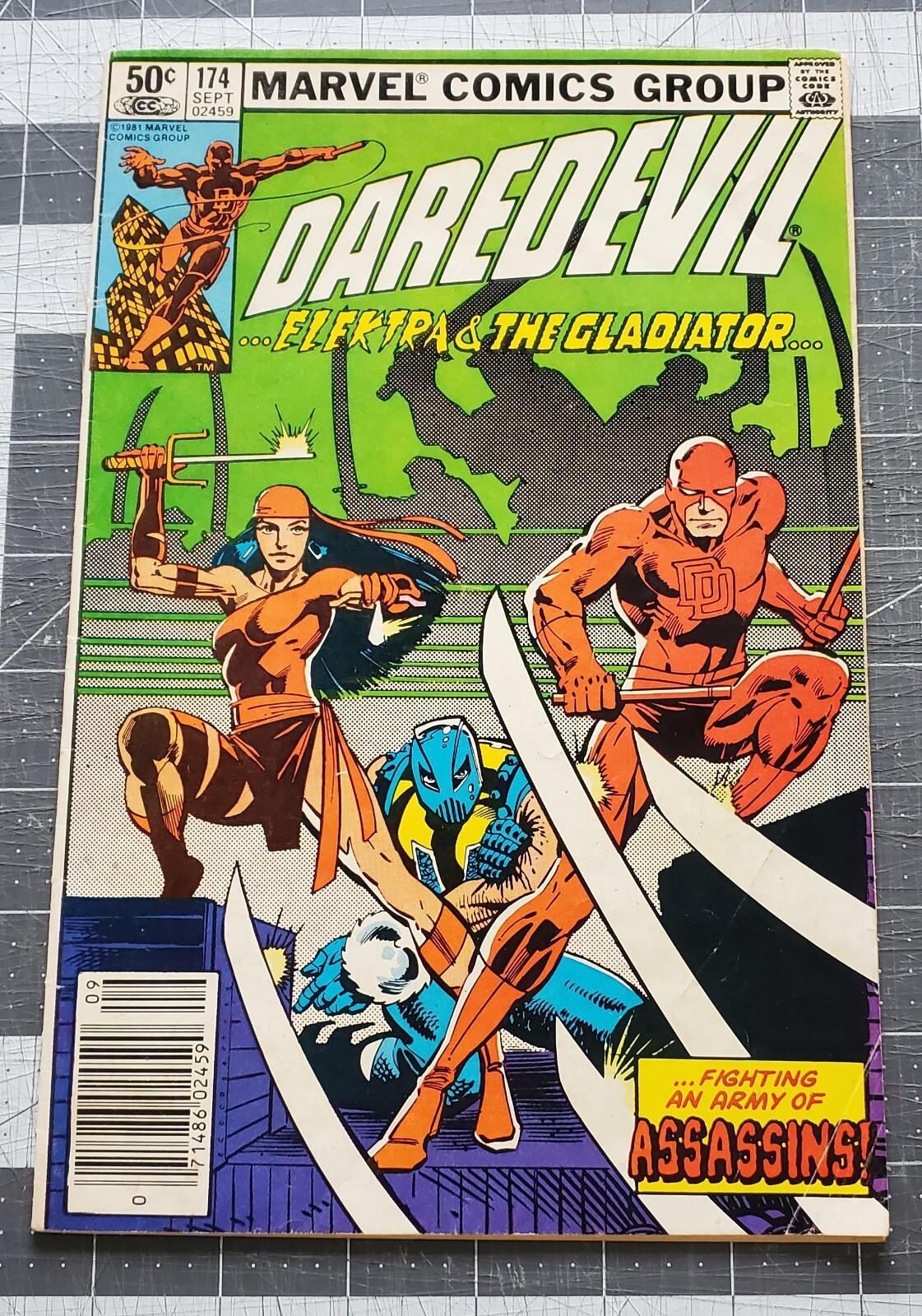 Daredevil #174 (Marvel, 1981) 1st Team Appearance Of The Hand VG/Fine ...