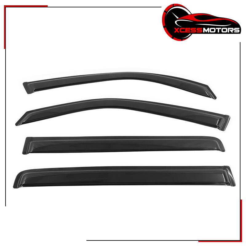 Fits 09-15 Honda Pilot Window Visor Acrylic Vent Sun Shade Rain Guards ...