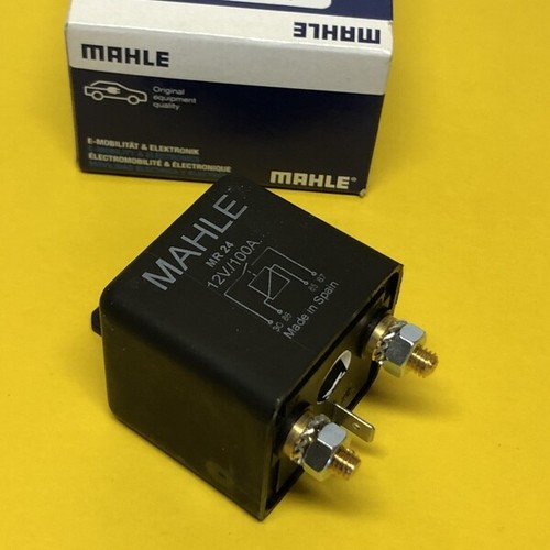 100/180 Amp 12V Auto relay Heavy Duty 4 pin N/O contacts Genuine Mahle ...