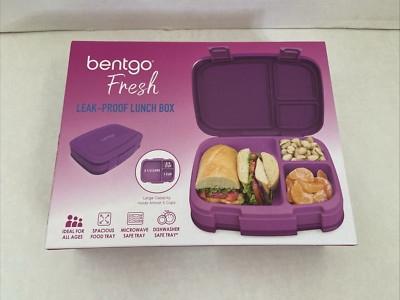 Bentgo Fresh Leak-Proof Lunch Box Purple BGOFR-2P *NEW* | eBay