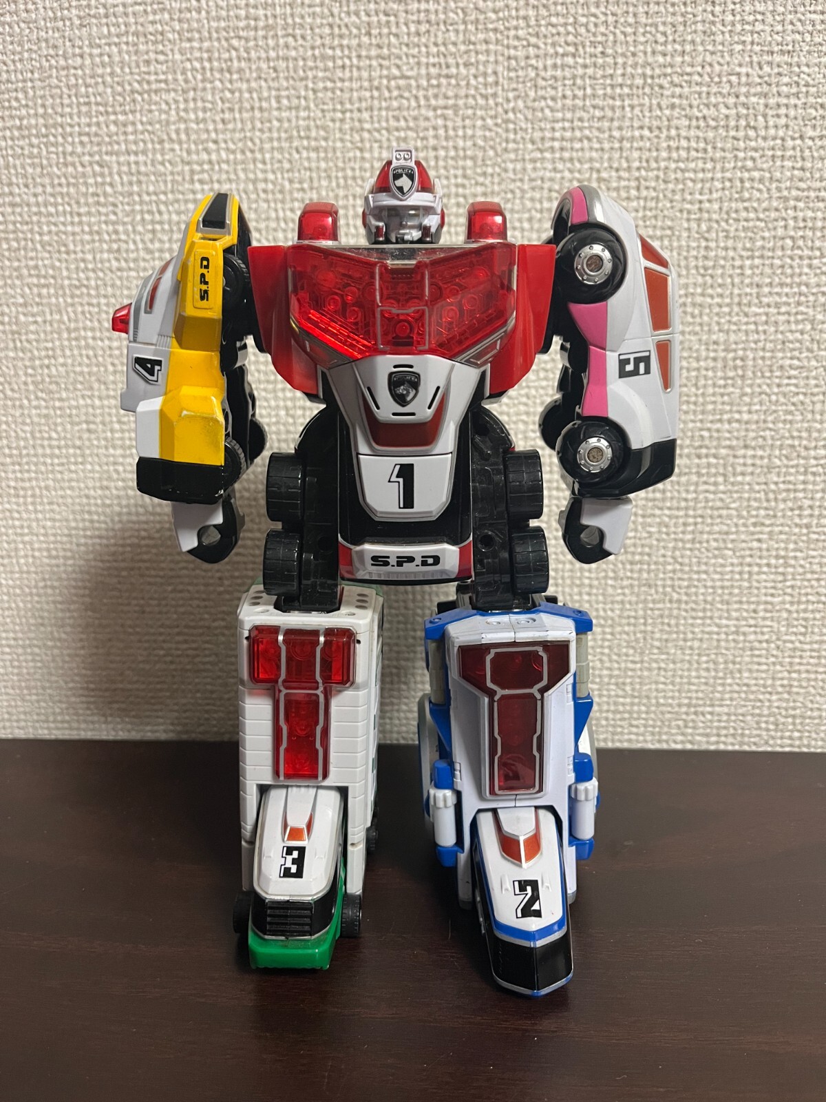 Power Rangers S.P.D. Dekaranger DX Deka Ranger Robo Megazord Junk ...