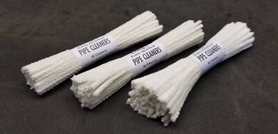 (168 Pack) Extra Absorbent Pipe Cleaners, White | eBay