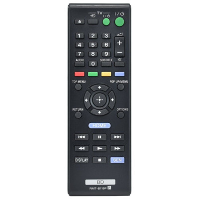 New RMT-B119P For Sony BD Media DVD Remote Control BDP-S390 BDP-S490 ...