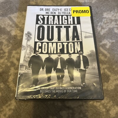 Straight Outta Compton (DVD, 2015) New Sealed N.W.A. Hip Hop Rap Music ...
