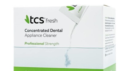 TCS Fresh Concentrated Dental Appliance Cleaner Professional Strength ...
