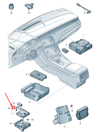 NEW AUDI E-TRON GEN EMERGENCY SUPPLY BATTERY 4K0915989A | eBay