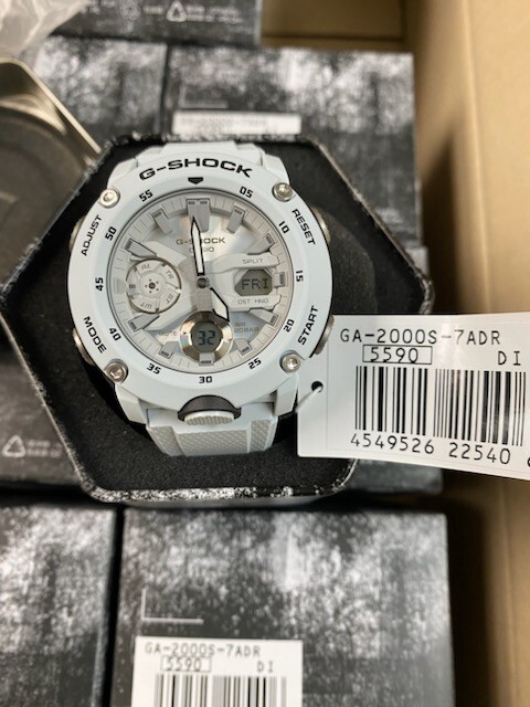 Casio G-Shock Carbon Core Guard Structure Men's Watch GA2000S-7A | eBay