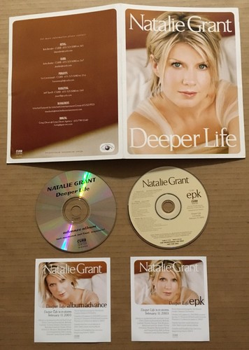 NATALIE GRANT Rare 2002 OVERSIZED SPECIAL PACKAGING ADVANCE PROMO DVD ...