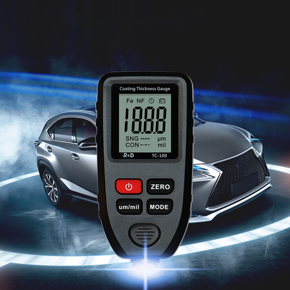 Paint Thickness Gauge 0.1micron/0-1300 Check Car Original Coating Tool ...