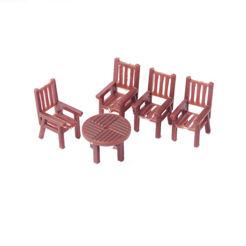 Quality Tables And Chairs Plastic Brand New Decoration HO Scale ...