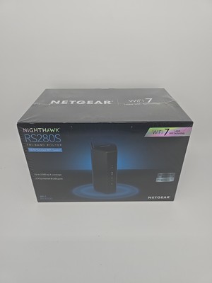 NETGEAR Nighthawk RS280S (Wi-Fi 7) BE9200 Tri-Band Router NEW~FACTORY ...
