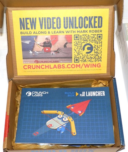 Mark Rober Crunch Labs Build Box - Air Plane Launcher - 100% Complete ...