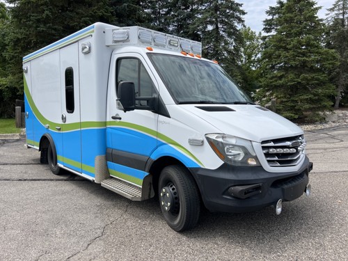 2018 Freightliner Mercedes Turbo Diesel, Crestline Box Ambulance, 165k ...