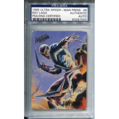 Ray Lago Autographed Boomerang Ultra Card 1995 | eBay