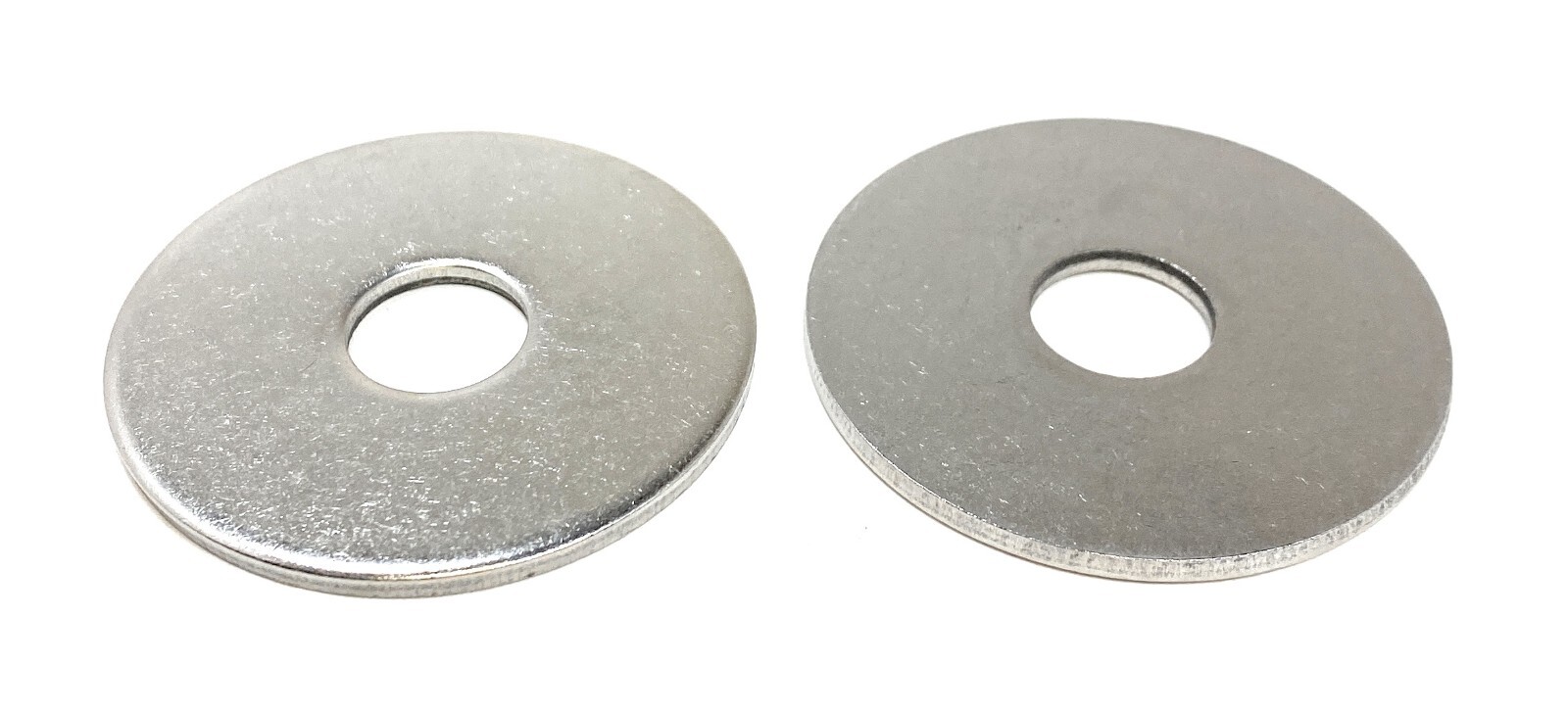 (5) 1/2 ID x 2 OD Stainless Steel Fender Washer (.109 THK) Large OD ...