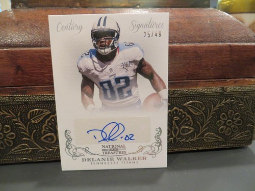 National Treasures Century Signatures Autograph Titans Delanie Walker ...
