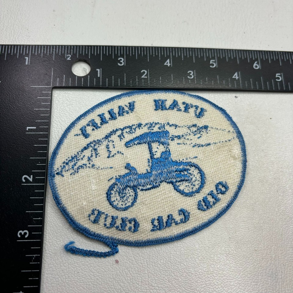 Vintage UTAH VALLEY OLD CAR CLUB Utah Patch Antique Automobile 46XV | eBay