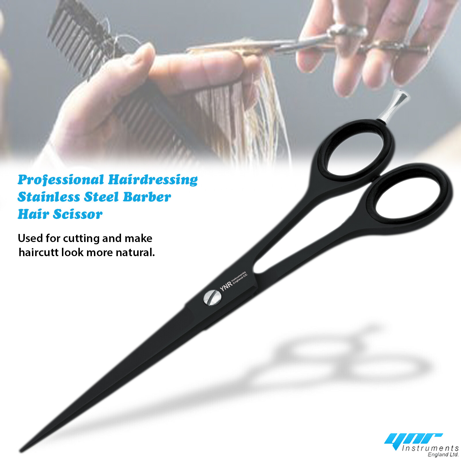 Hair Cutting Scissors Shears Thinning Set Hairdressing Salon Serrated ...