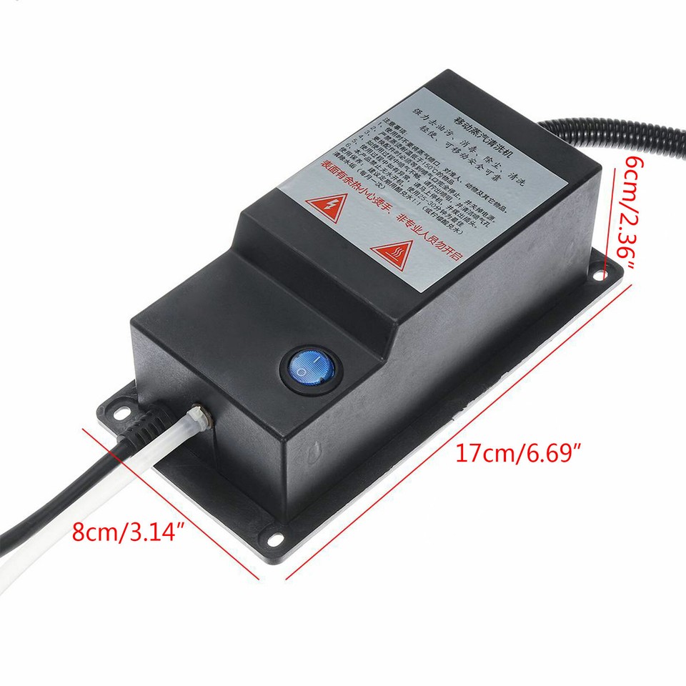 1700W High Pressure Steam Cleaner Handheld Steam Car Cleaning Machine ...