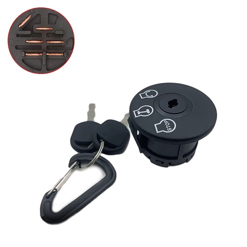 Ignition switch model number available fits several models of lawn ...