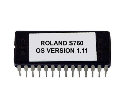 Roland S-760 Version 1.11 firmware Latest OS update upgrade EPROM S760 ...