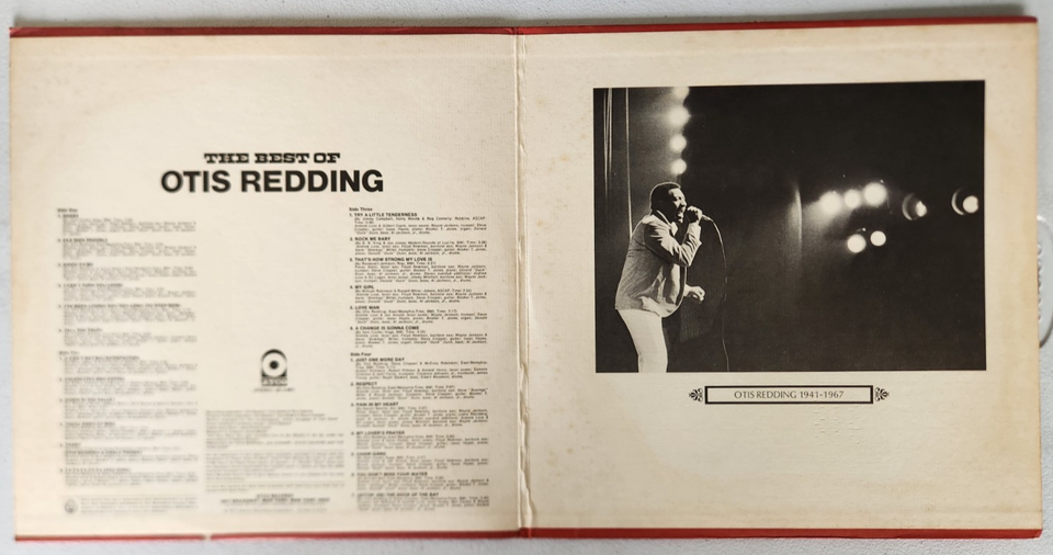 OTIS REDDING THE BEST OF OTIS REDDING ATCO SD2801 /2 DISC LP Ultrasonic ...
