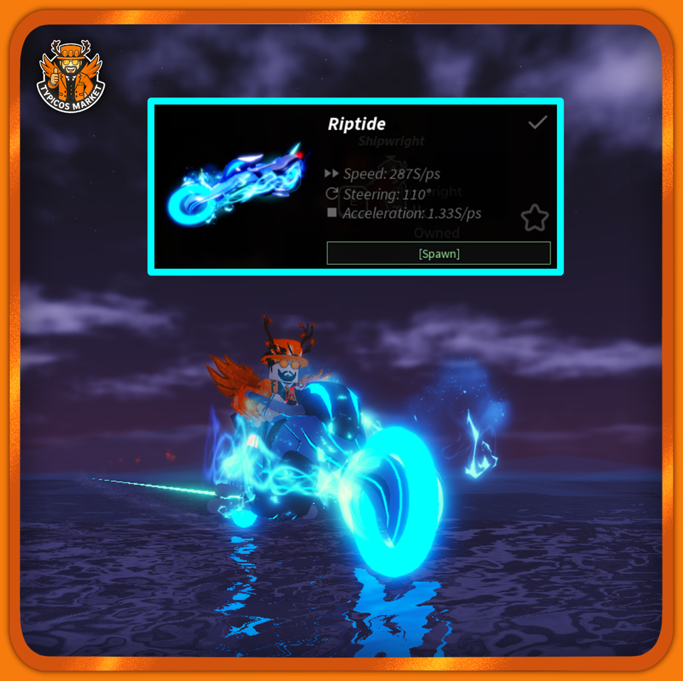 [FISCH] - The Riptide Boat - [🌀Limited Collectible Boat🌀] | eBay