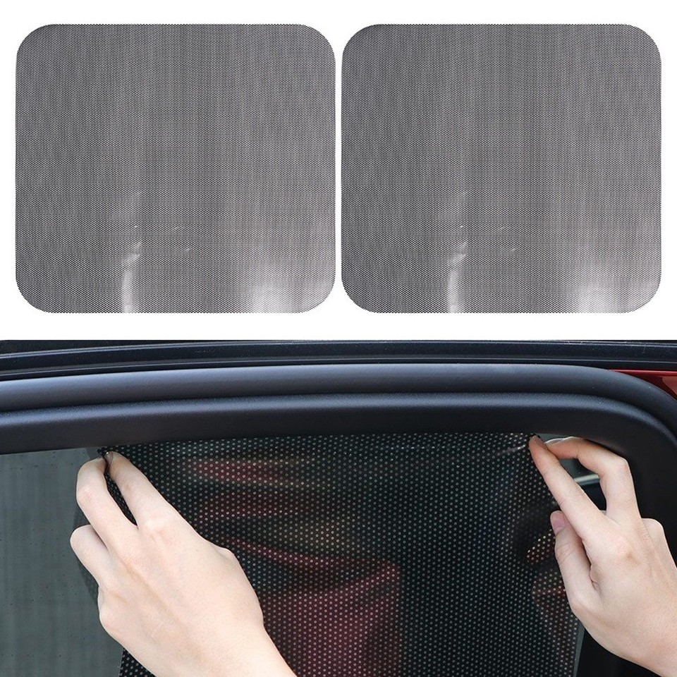 3 Pairs Car Window Sunshade Sunshades for Side Windows Decals Stickers ...
