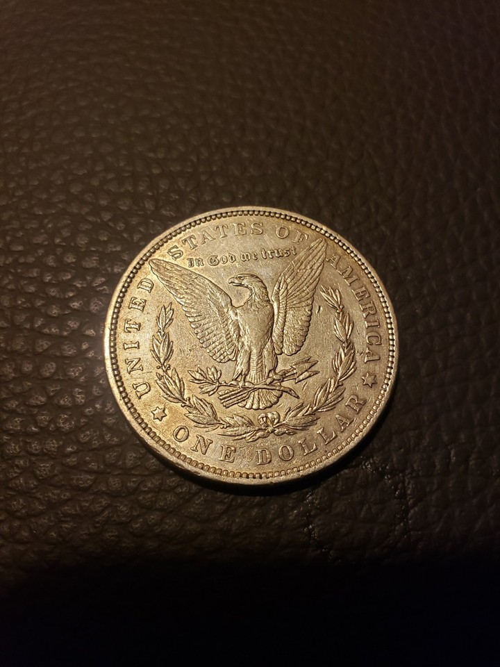 1880 Morgan Silver Dollar Xtra Fine Great Detail L@@k No Mint Mark ...