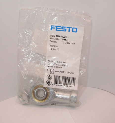 SGS-M10X1,25 Rod Eye Genuine Festo 9261 FAST SHIPPING | eBay
