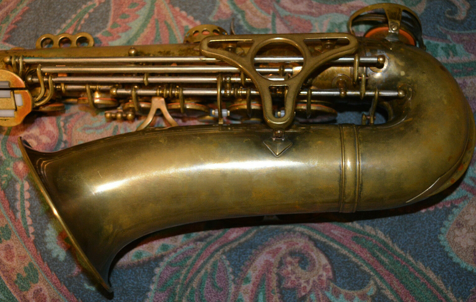 King-Super 20-Gold Lacquer-Unlacquered-Alto-Saxophone-Sterling Silver ...