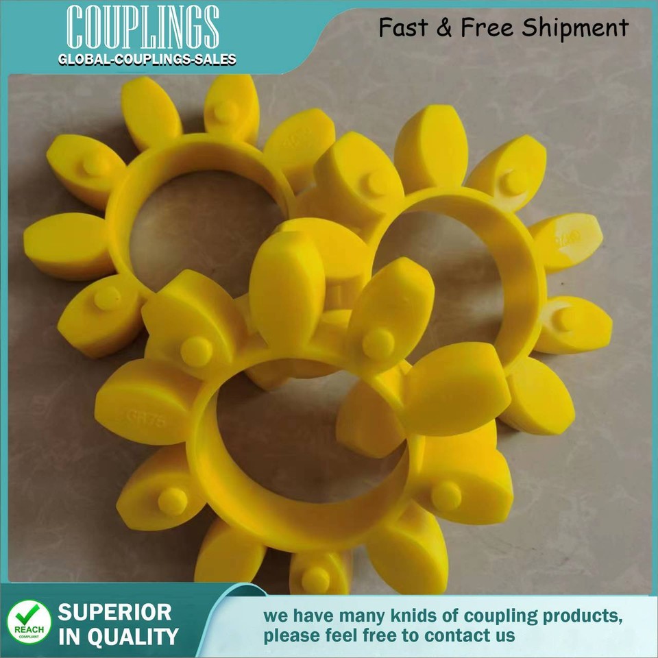 Yellow GR10 - GR125 Elastic Coupling Cushion Coupling Insert Fit for ...