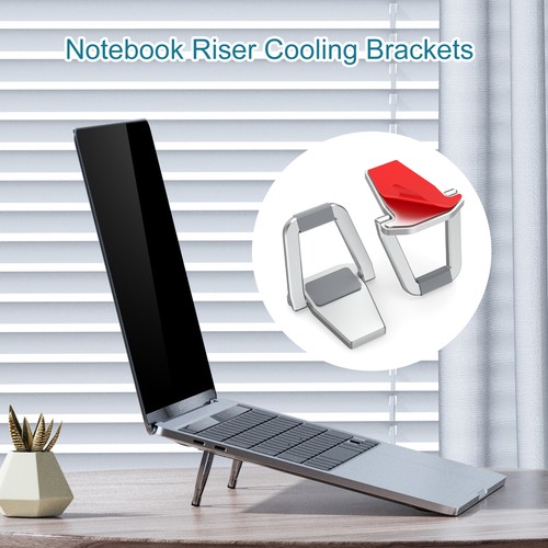 1 Pair Laptop Riser Holders Universal Support Notebook Riser Cooling ...