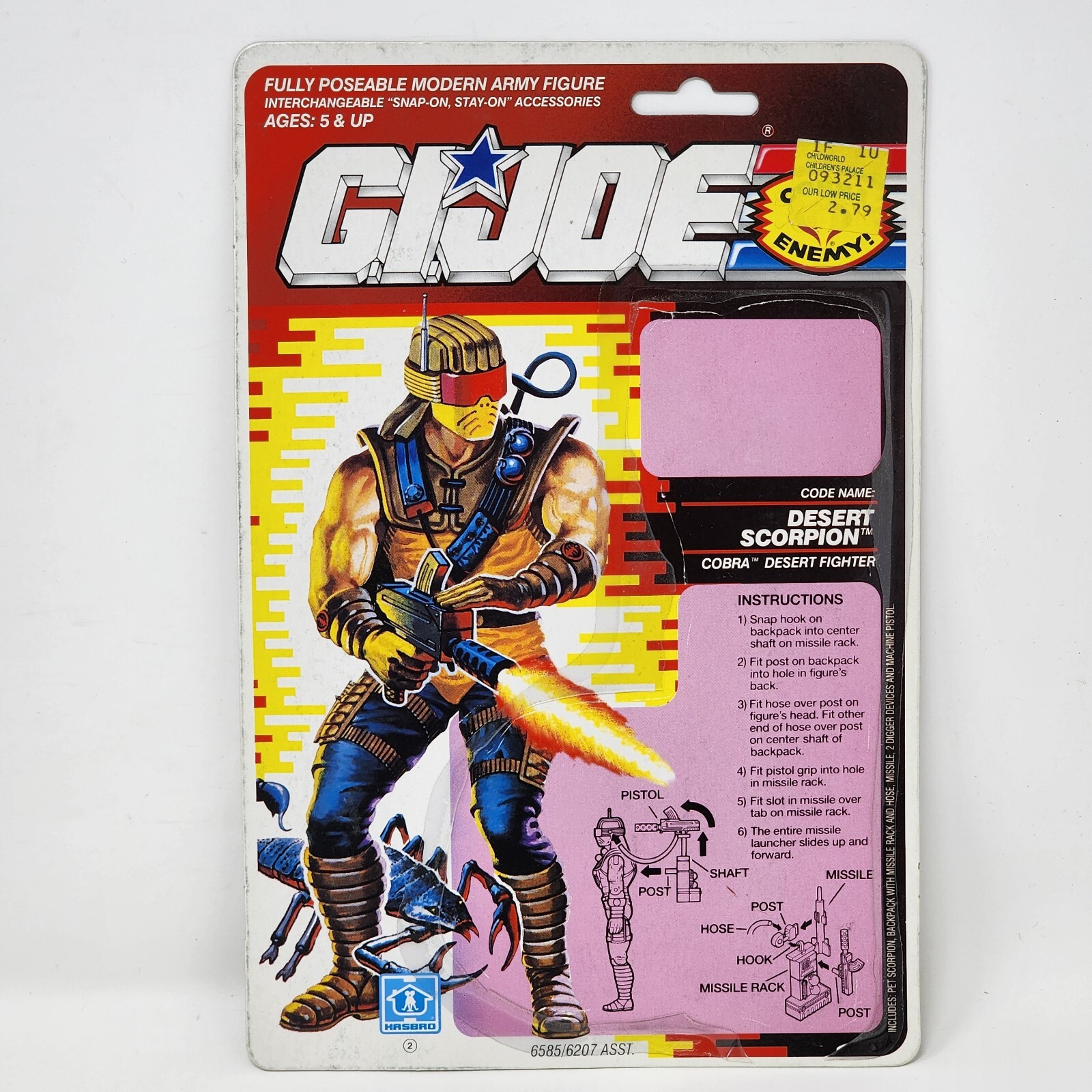 Gi Joe Desert Scorpion