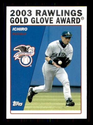 2003 Baseball Topps Ichiro Suzuki Seattle Mariners #703 GG | eBay