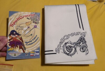 white spellground playmat players choice collaboration special edition ...