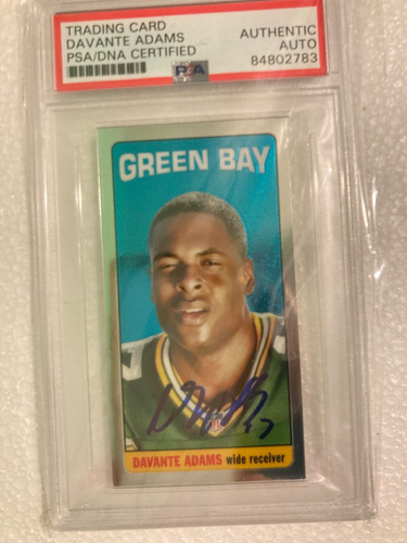 Davante Adams rookie card auto 2014 Topps mini TB-16 PSA authentic | eBay