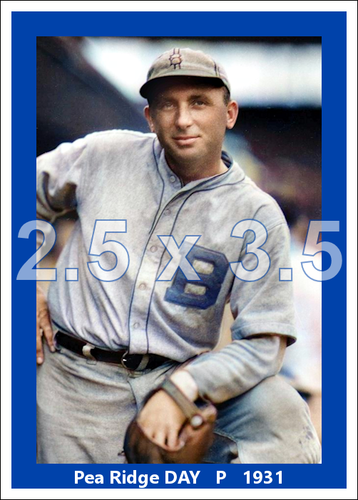 Pea Ridge Day - 1931 Brooklyn Robins - choose a size - colorized print ...