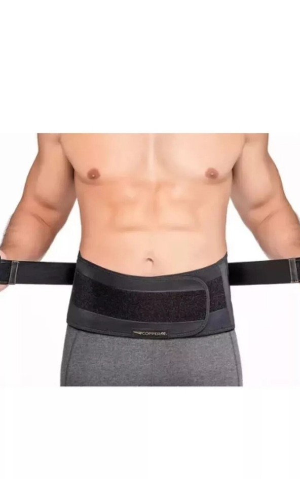 Copper Fit Back Pro Compression Lumbar Back Support Belt, L/XL, 39"-50 ...