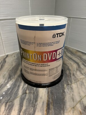 TDK 8X DVD-R Print On Single Sided Spindle Recordable DVD 93 ct. | eBay
