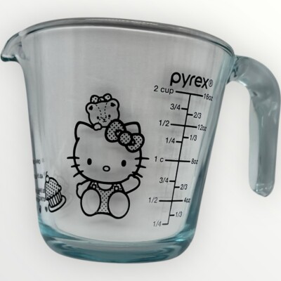 Pyrex 2 Cup Hello Kitty Measuring Cup | eBay