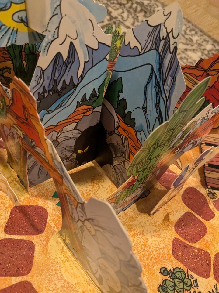 1982 Beep Beep The Road Runner Pop-Up Board Game & Wile E Coyote UNUSED ...