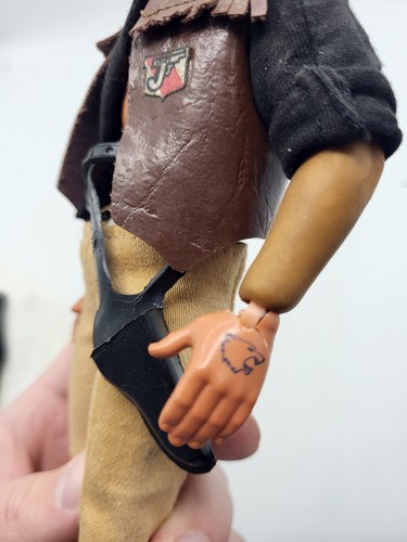 Vintage Mattel Big Jim Warpath/Chief Tankua Wolfpack Action Figure w ...