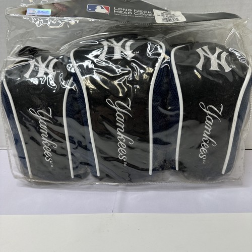 Lot of 3 New York Yankees Golf Club Driver Head Covers McArthur | eBay