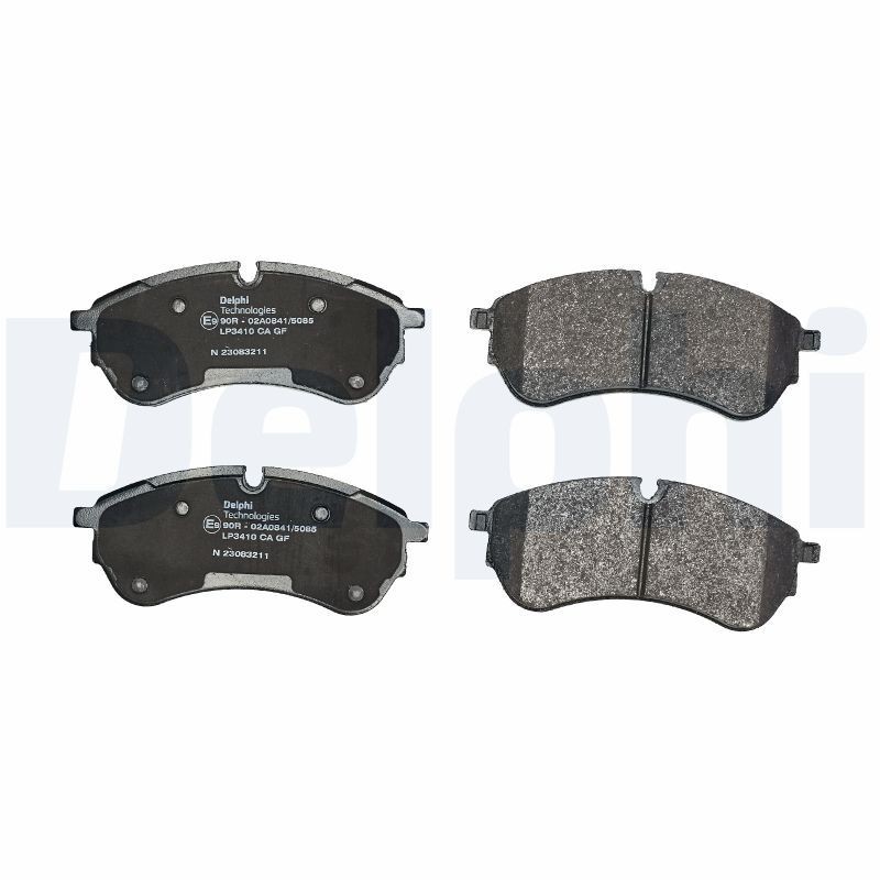 BRAKE PADS SET BRAKING PAD FRONT REAR DELPHI LP3410 I NEW OE ...
