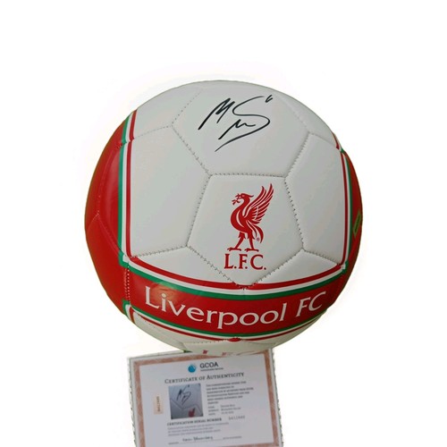 Mohamed Salah Signed Autographed Liverpool Soccer Ball Official With ...