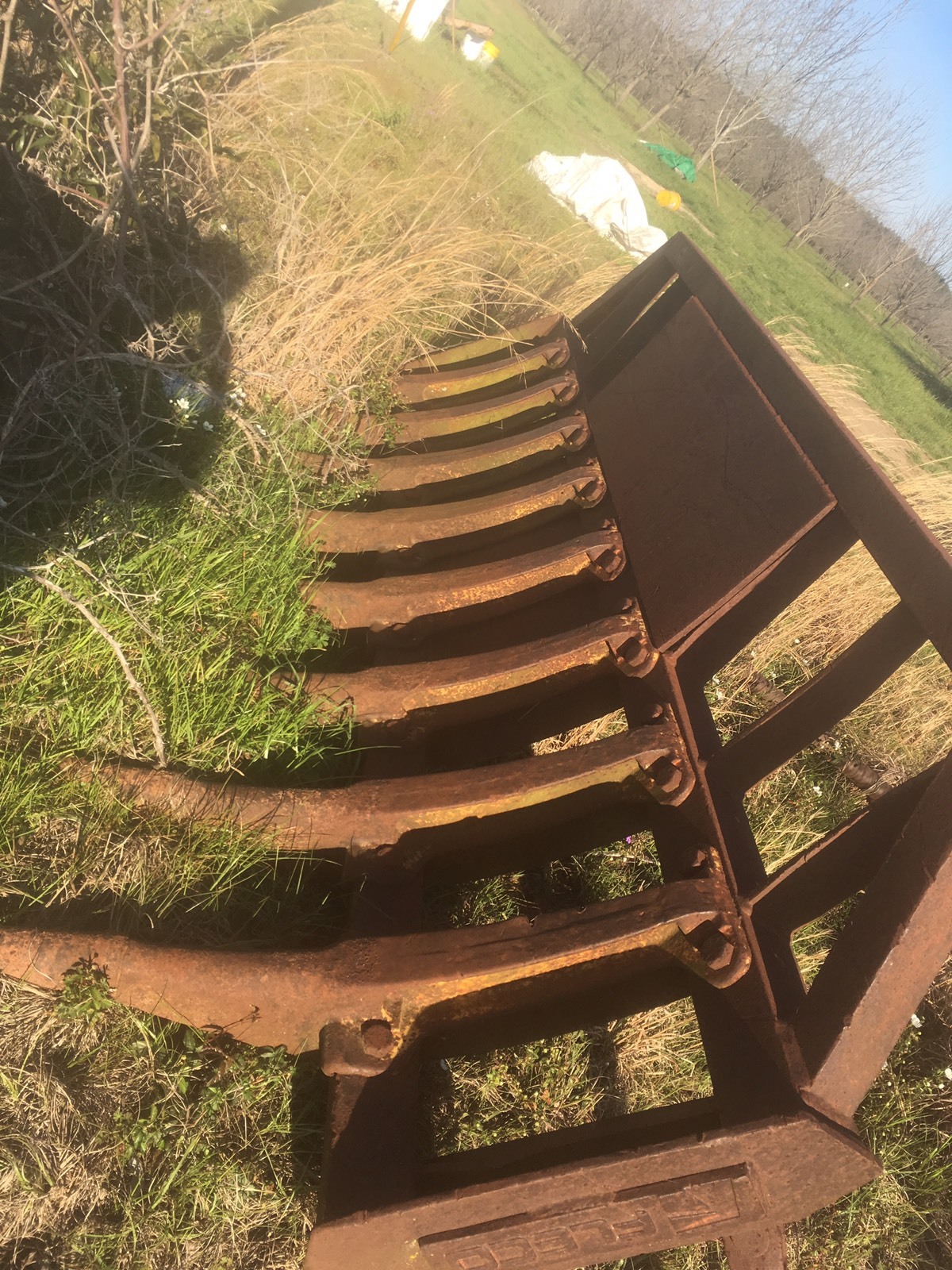 Caterpillar D4E Dozer Root Rake Blade Fleco | eBay